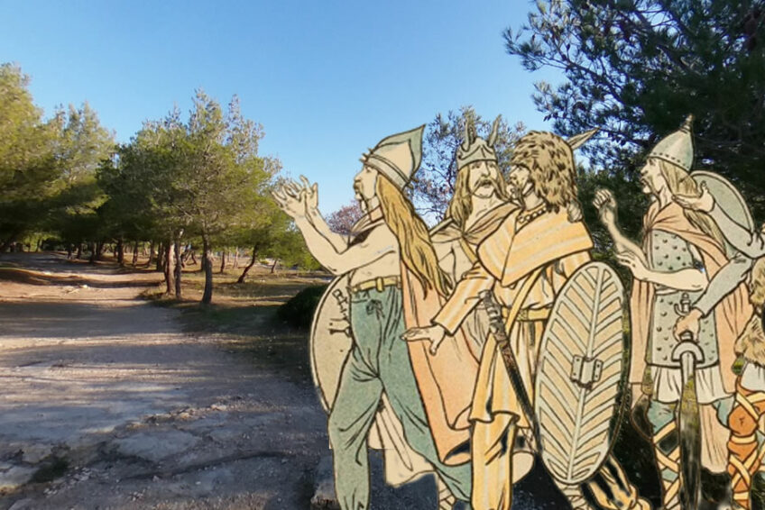 Le village gaulois du Cap Tamaris, Martigues