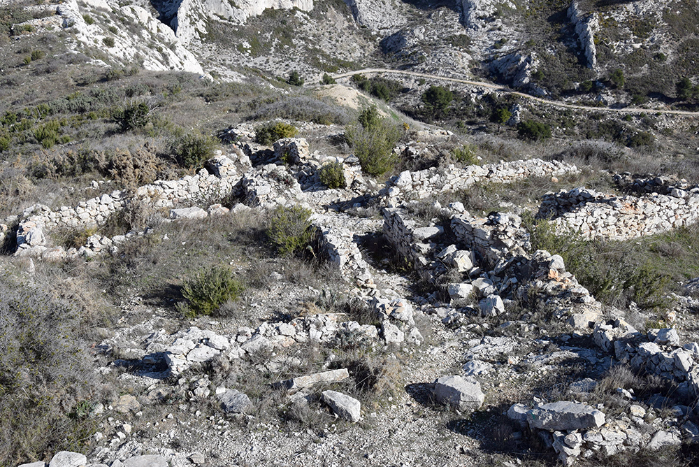 Oppidum de la Cloche, second âge du fer, le Rove, les Pennes-Mirabeau