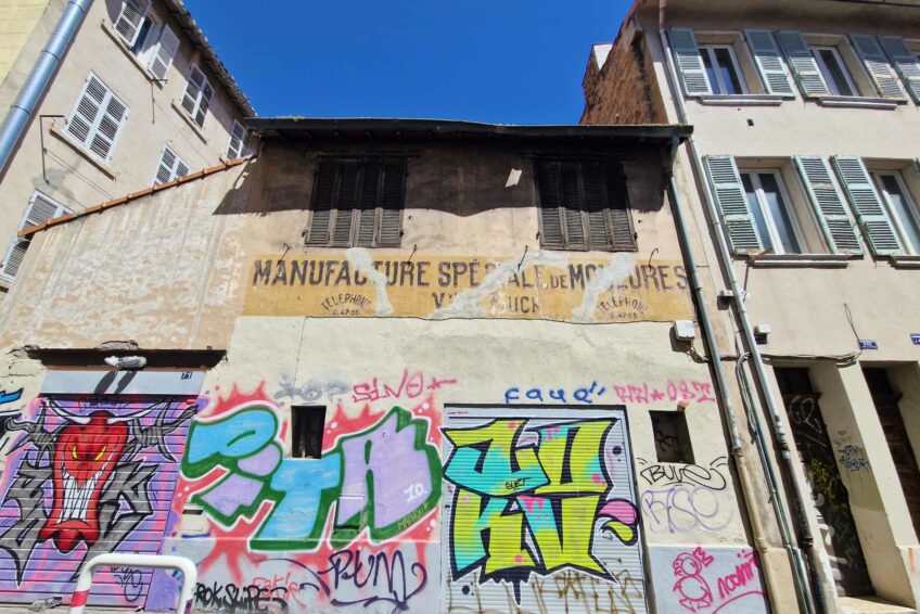Manufacture spéciale de Moulure de la Veuve J.Buck, rue de Bruys, Marseille